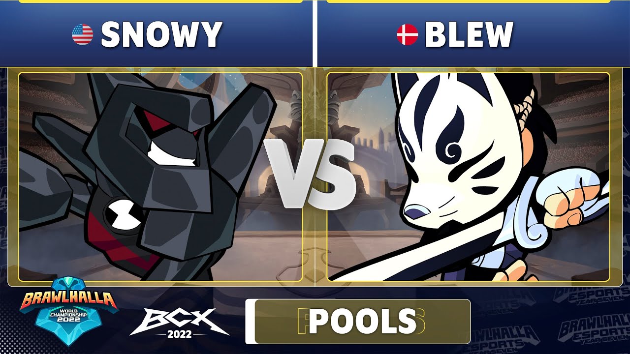Snowy vs. Blew - Pools - Brawlhalla World Championship 2022 - YouTube
