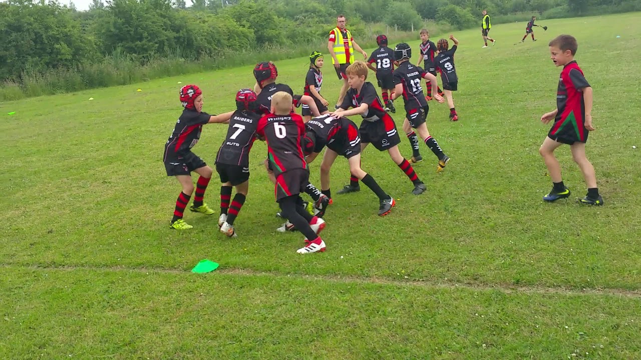 9s Cutsyke Raiders V Farnley Falcons 2018.06.10 1st third - YouTube