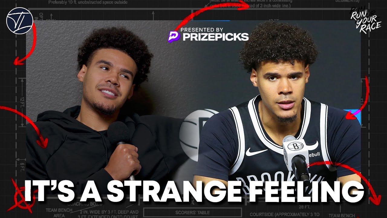 Cam Johnson with a very HUMBLING and interesting take on what it's like ...