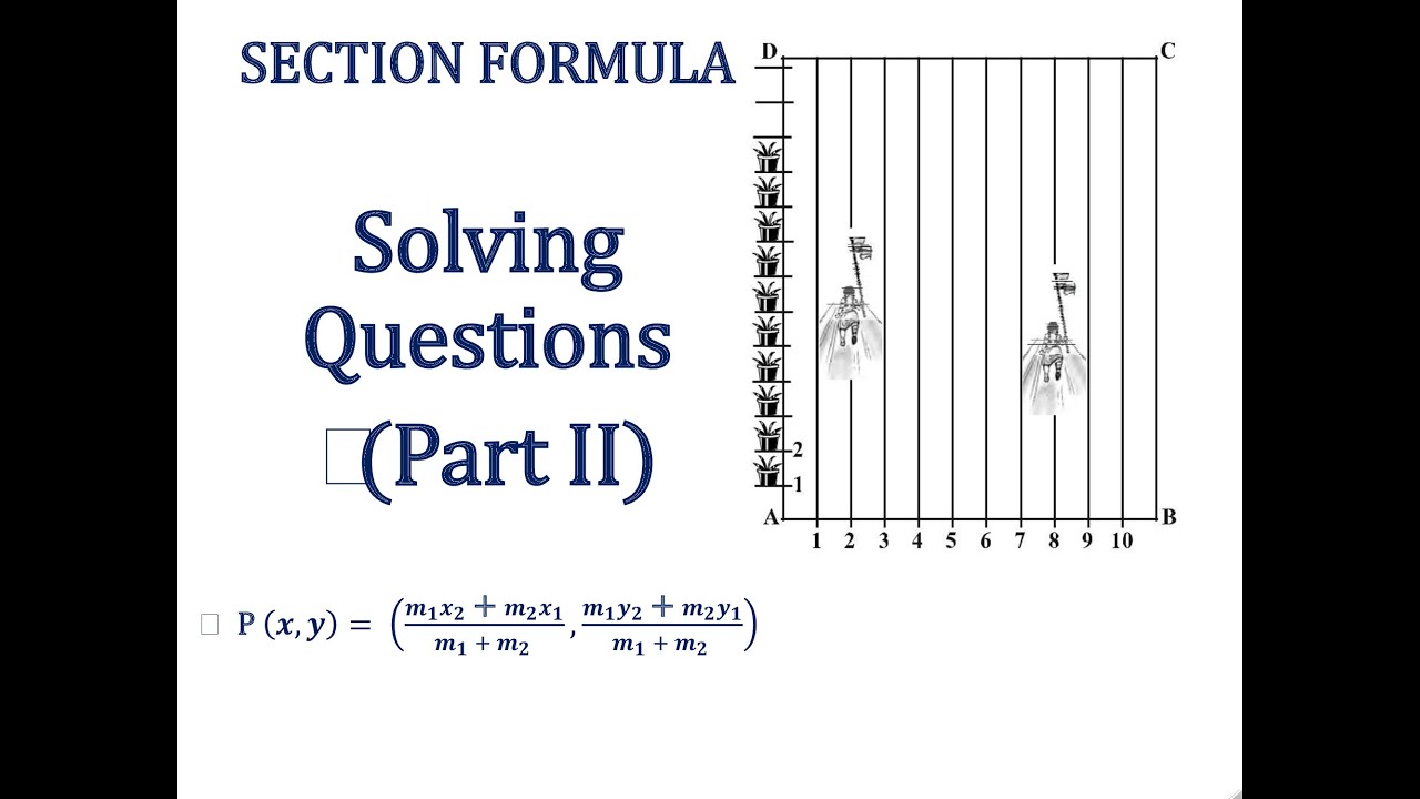#CBSE #coordinate_geometry #Section_formula #Solving_questions - YouTube