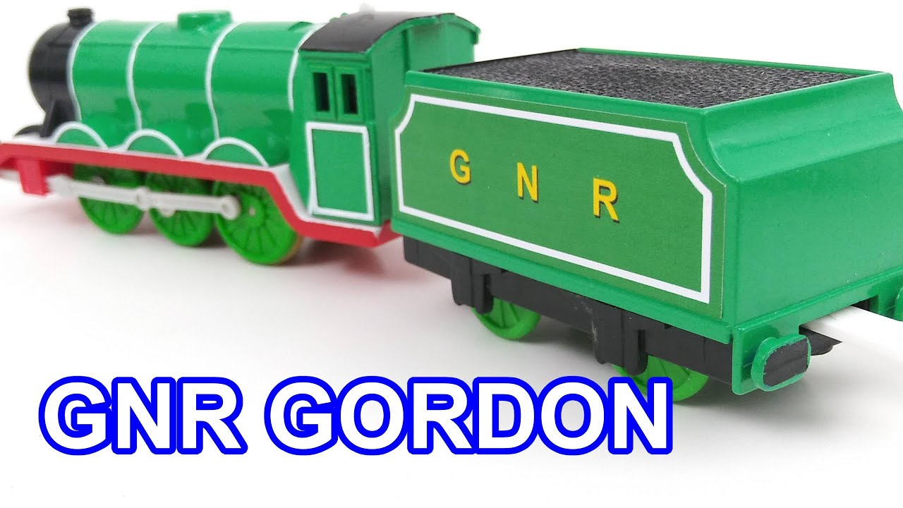 Thomas y sus amigos Trackmaster custom GNR Gordon - YouTube