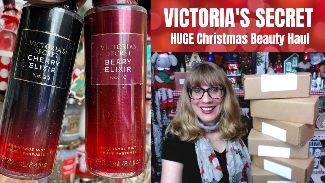 VICTORIA'S SECRET HUGE Christmas Beauty Haul - YouTube