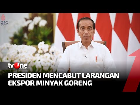 Larangan Ekspor CPO Dicabut, Pemerintah Tetap Pantau Ketat | Kabar Petang Pilihan tvOne