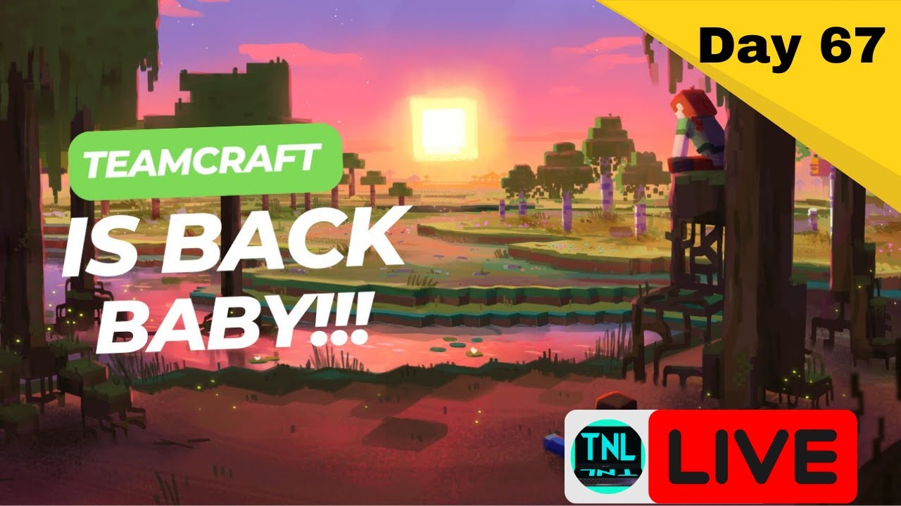 Teamcraft is back baby [Day 67 of 100 days live streams] - YouTube