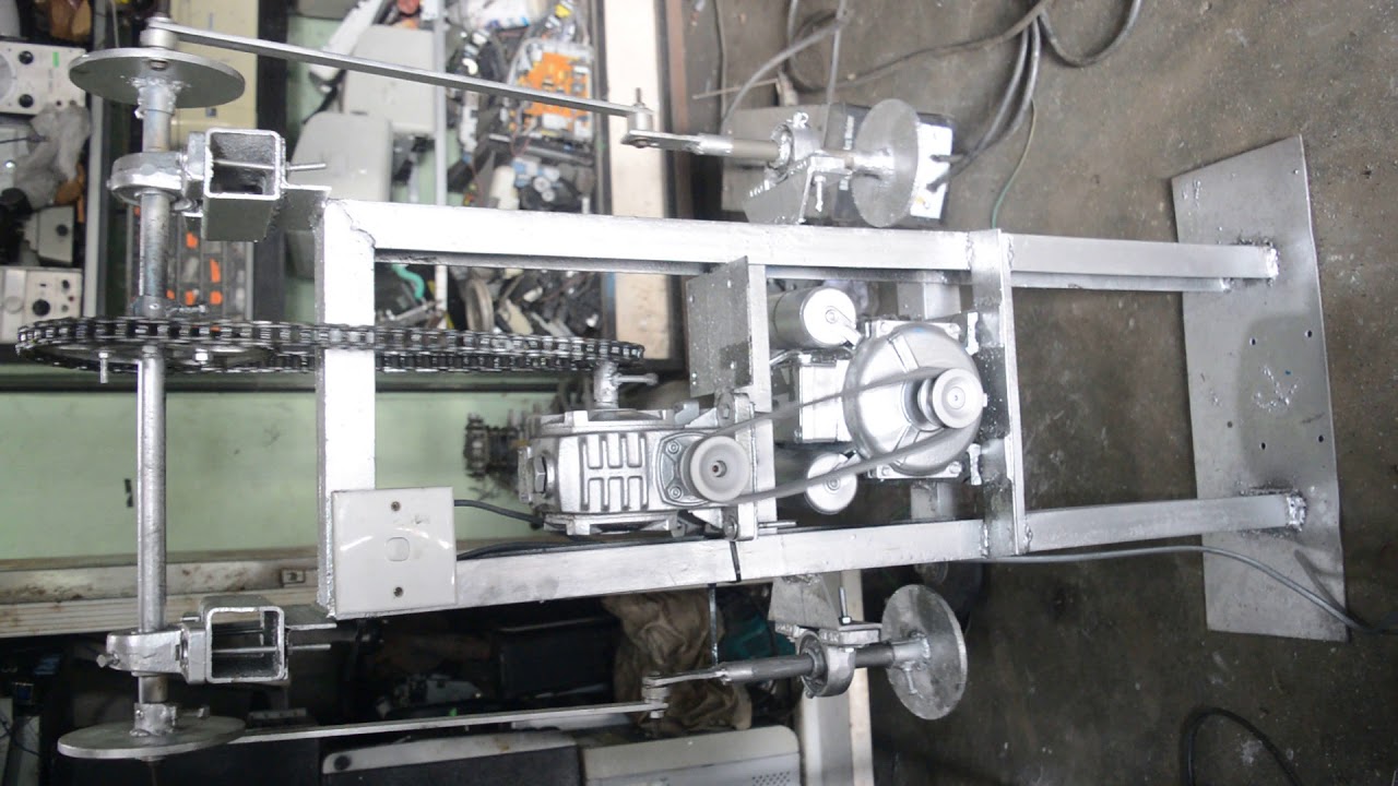 mushroom bag press/pressing machine - YouTube