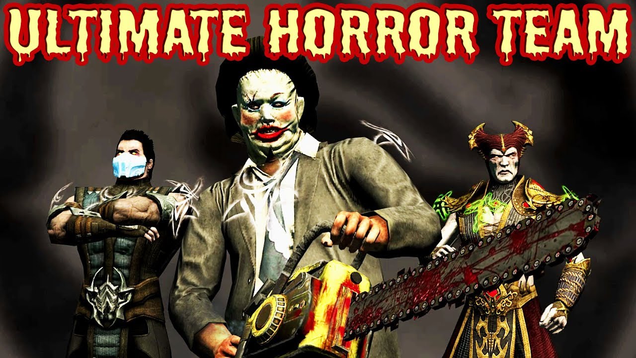 MKX Mobile. Leatherface is INSANE! Amazing Horror Team #2 - YouTube