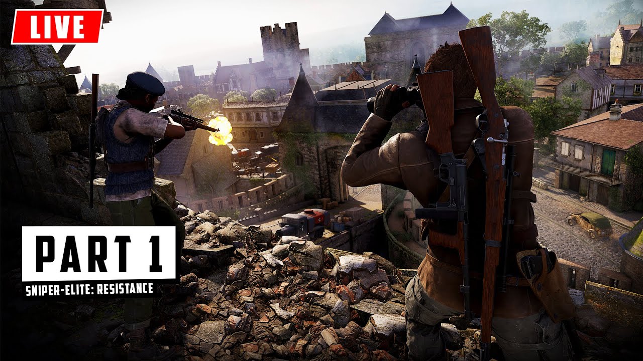 🔴 [LIVE/PS5] GETTING POOPED ON | Sniper Elite Resistance | Gameplay ...