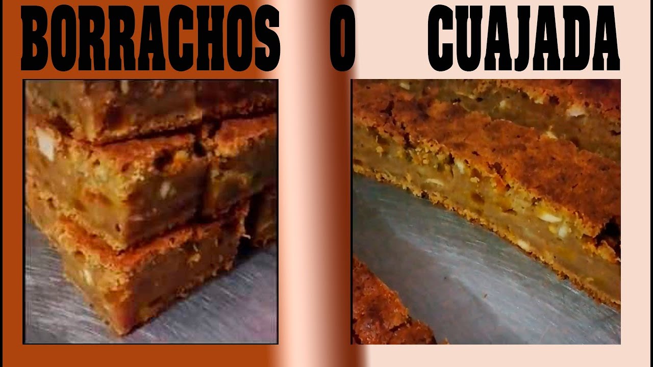 CUAJADA, BORRACHO O TORTA DE PAN, CON COCA-COLA O GASEOSA NEGRA, RECETA ...