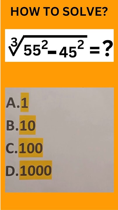 A nice cube root simplification: How to simplify squares and cube roots ...