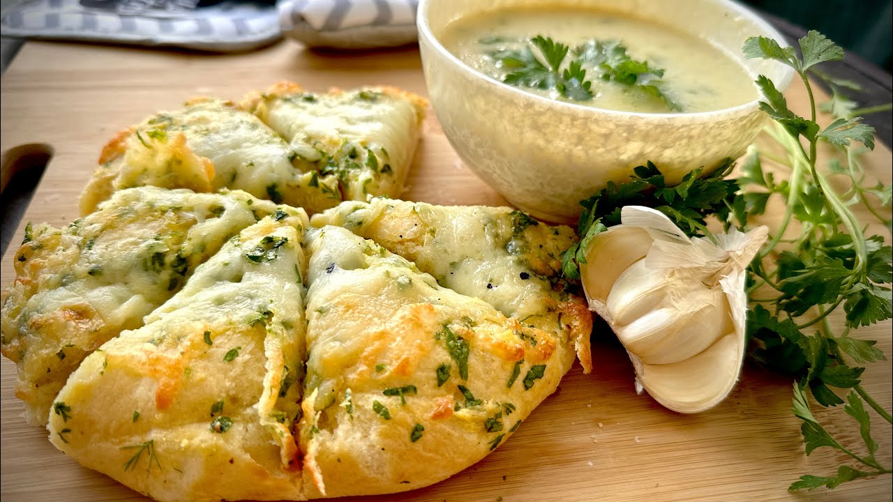 How to make CHEESE PARSLEY BREAD - YouTube