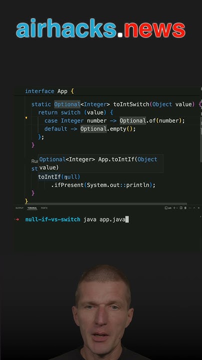 Null In Pattern Matching For Instanceof Vs Switch Expression Java Shorts Coding Airhacks