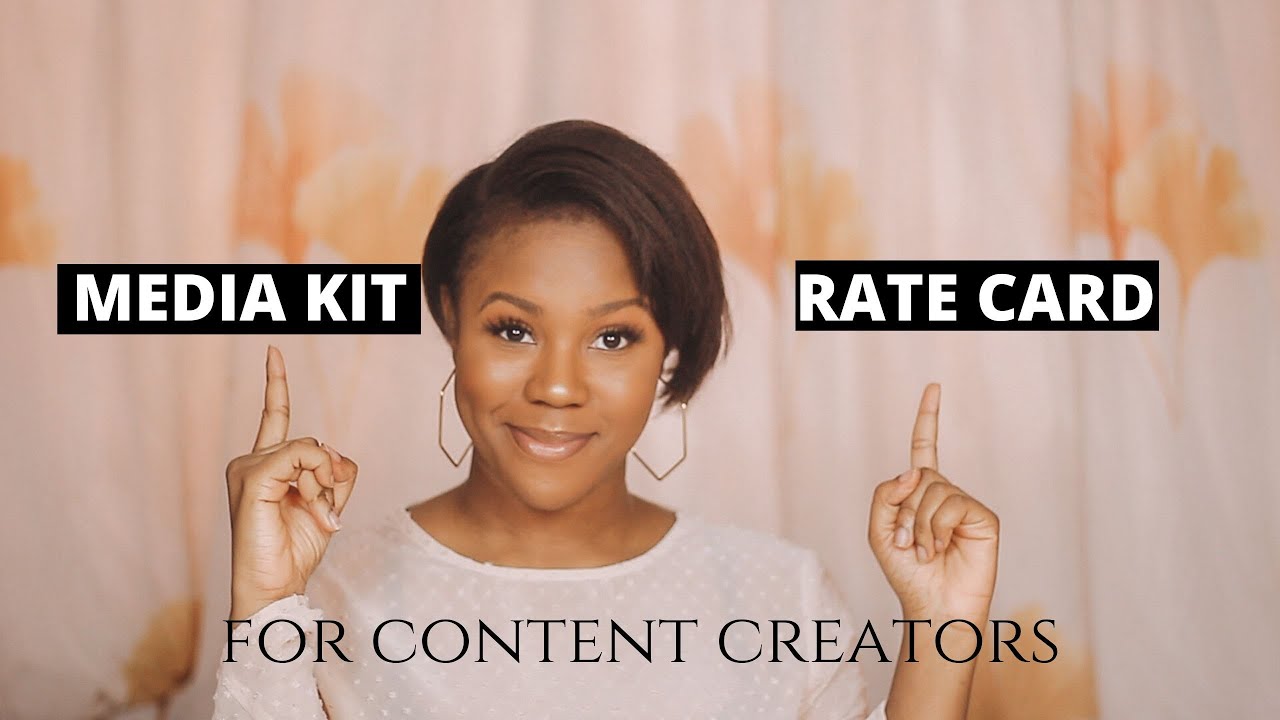 WHAT SHOULD BE IN YOUR MEDIA KIT AND RATE CARD | WELL EXPLAINED ...