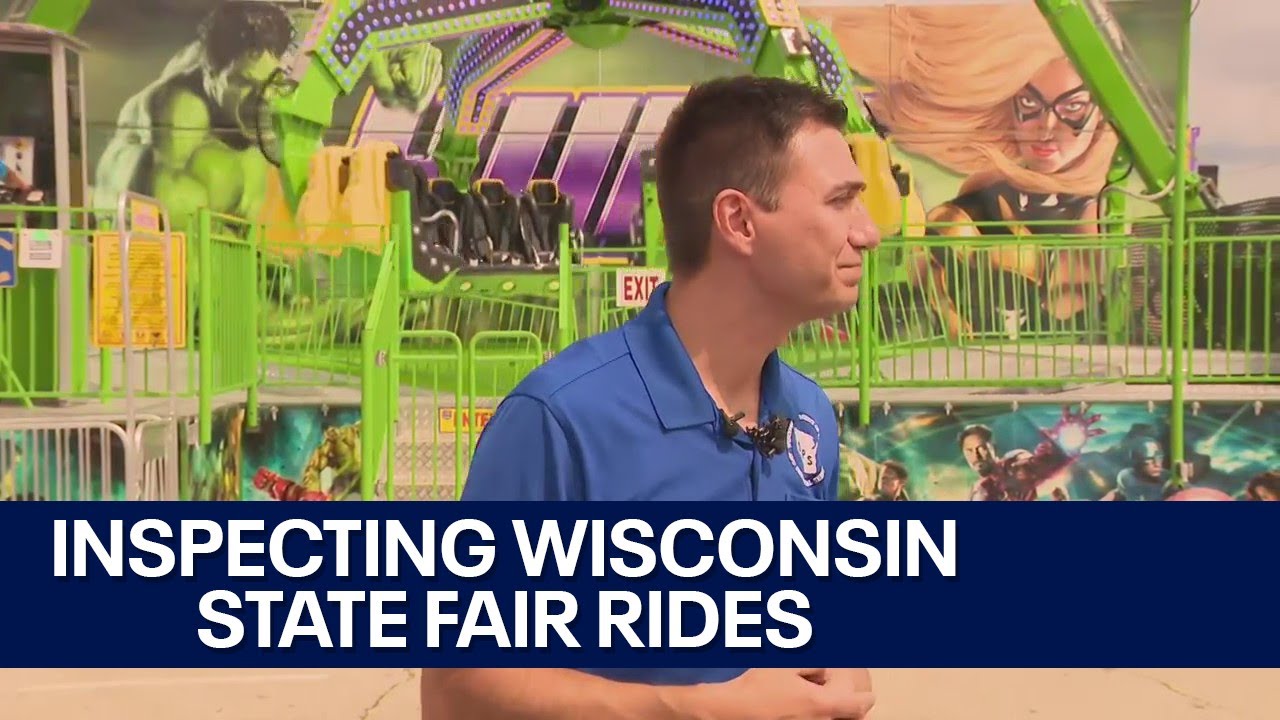 Wisconsin State Fair 2023 ride inspections | FOX6 News Milwaukee - YouTube