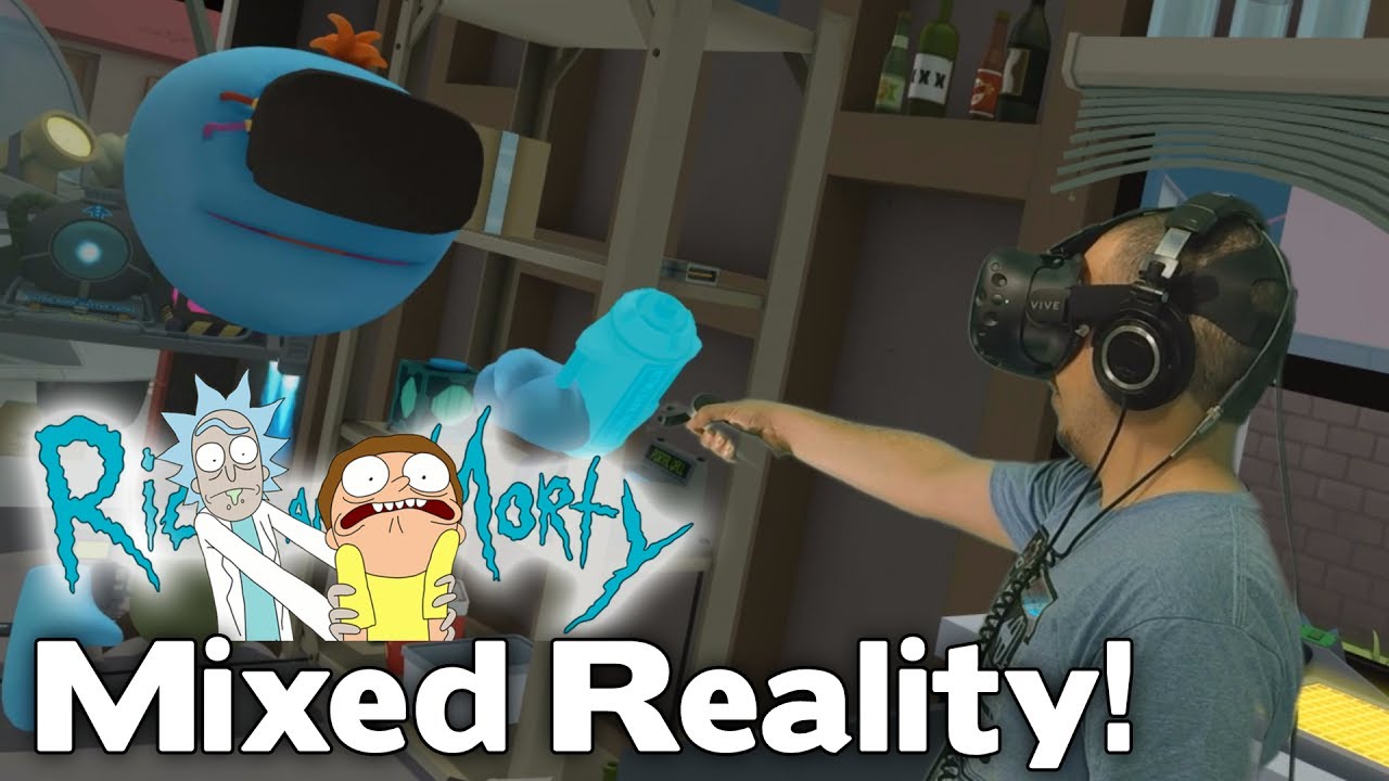 Rick and Morty Simulator: Virtual Rick-ality [MIXED REALITY] - YouTube