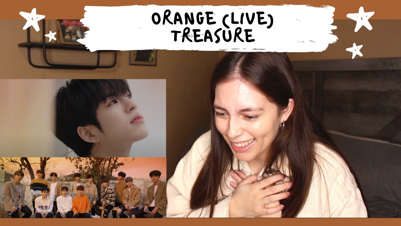 TREASURE - ‘오렌지 (ORANGE)’ LIVE VIDEO REACTION ! - YouTube