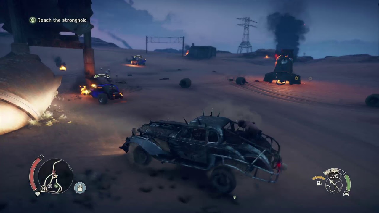 Mad Max: Smoke Rises (Pink Eye Main Story Mission) - YouTube