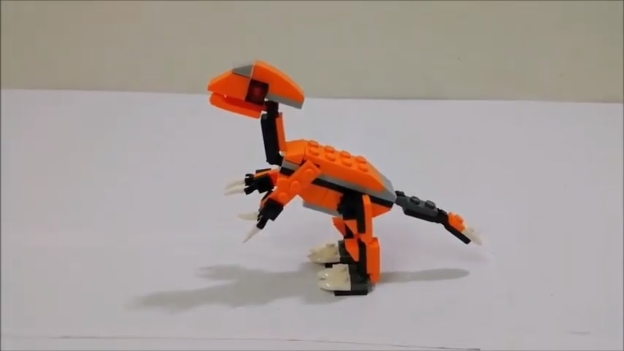 How to build Mini robo Dinosaur 3d puzzle - YouTube