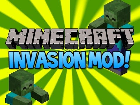 Minecraft Mod Spotlight - Invasion Mod - YouTube