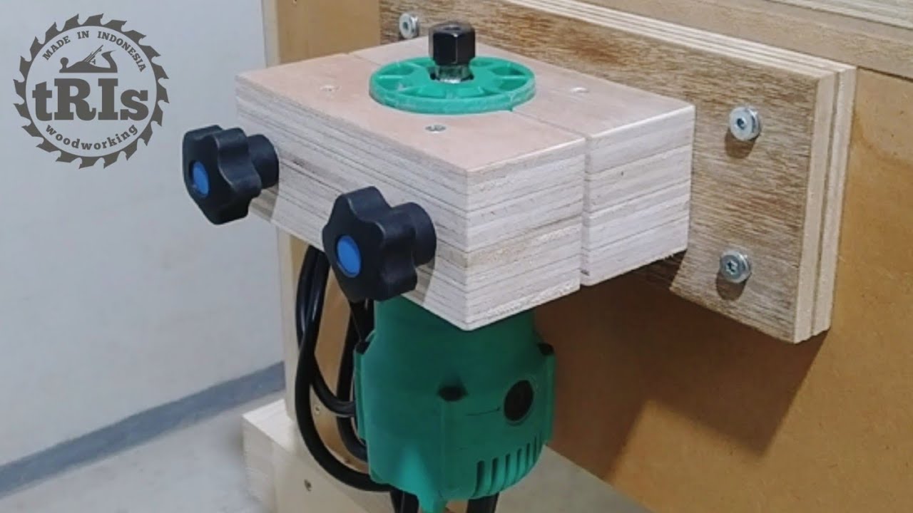 Make A Router Table (Base) For DIY Table Saw - Woodworking - YouTube