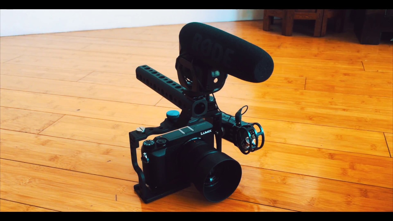 A look at the Small Rig/Fat Cat Rig GX80/GX85 with Rode Video Mic pro ...