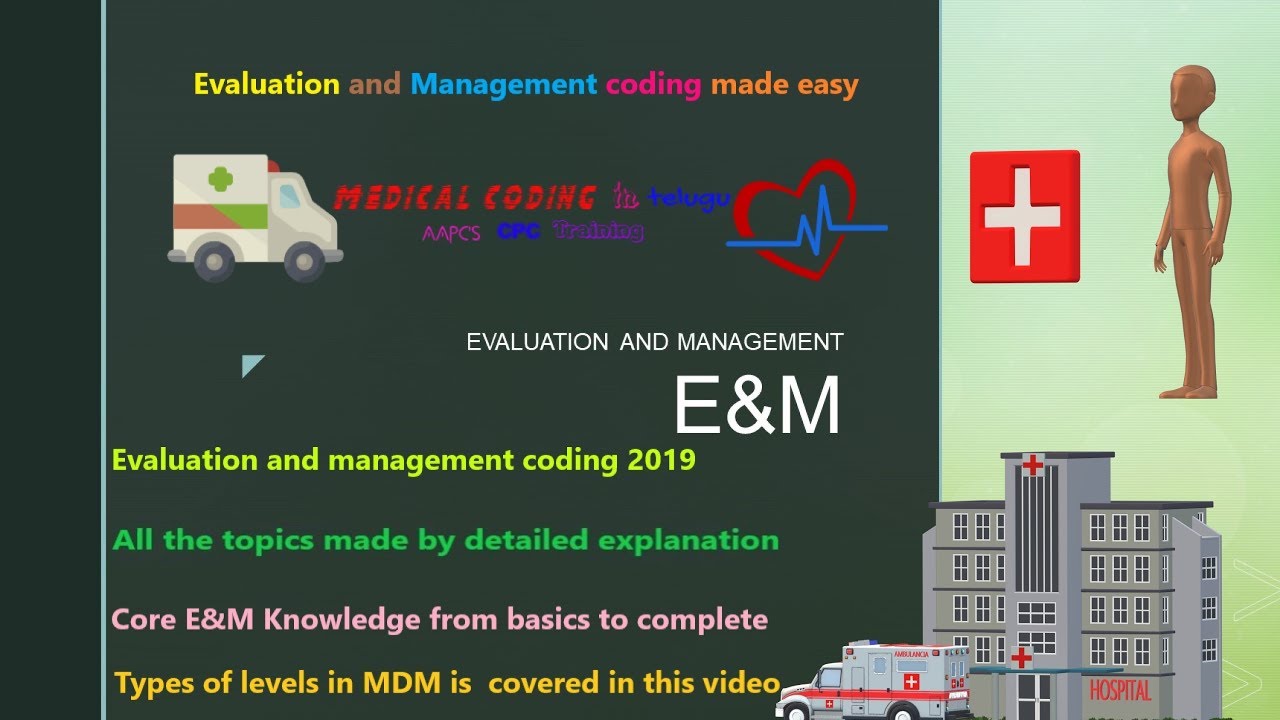 Evaluation & Management E&M lecture 6 MDM 3 - YouTube