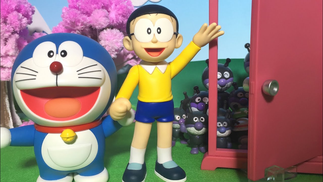 ドラえもん おもちゃ アニメ どこでもドア 誰がでてくるかな？ ️ アンパンマン Animekids アニメキッズ animation ...