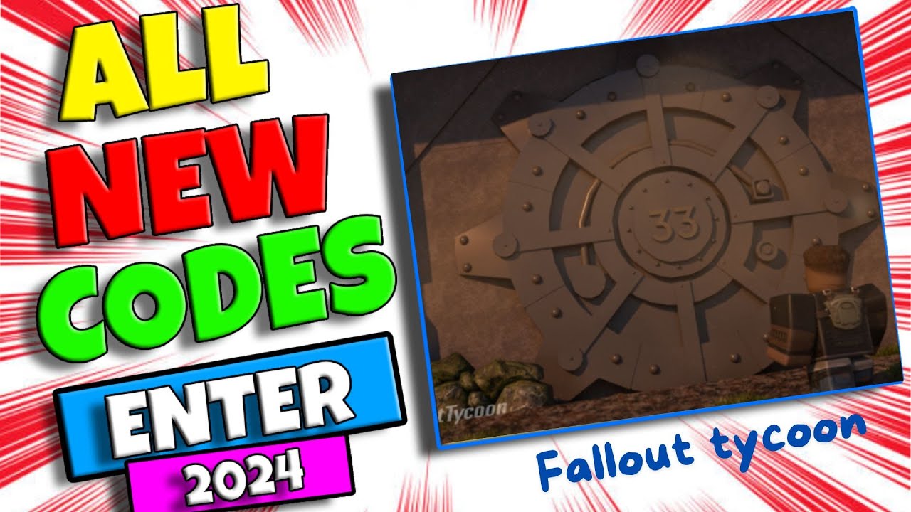 New All Working Fallout Tycoon CODES 2024 | Fallout Tycoon Codes ...