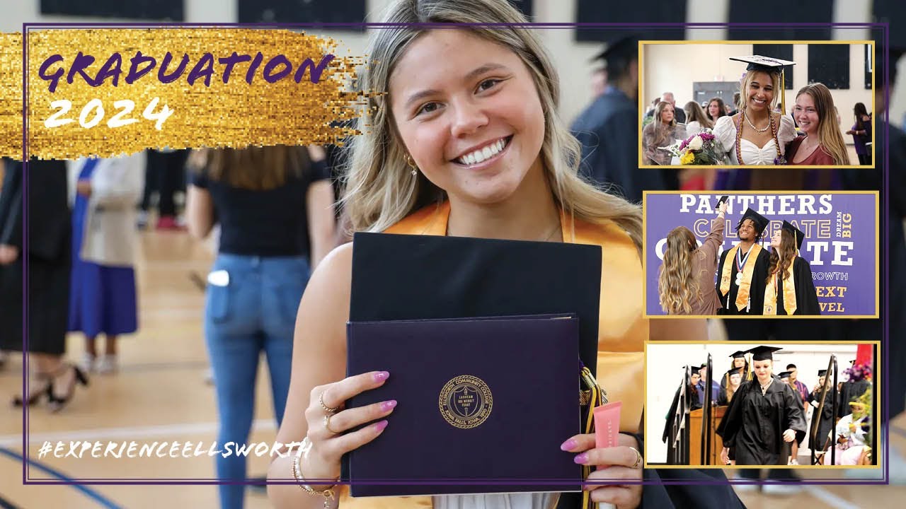 Graduation 2024 Recap//Ellsworth Community College - YouTube