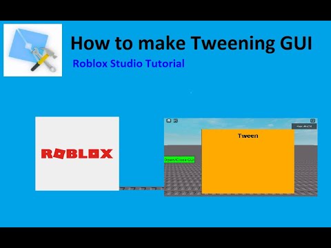 How to make Tweening GUI in Roblox Studio || Roblox Studio Tutorial - YouTube