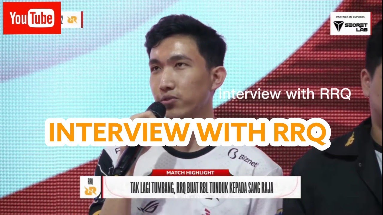Interview With RRQ | Week 3 day 2 RRQ VS RBR 2-0 MPL SEASON 11 - YouTube