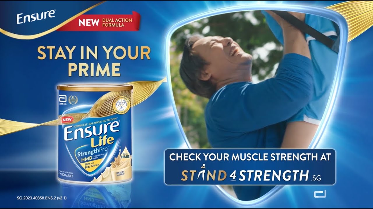 Ensure Life StrengthPro - Stay In Your Prime 30sec (Eng) - YouTube