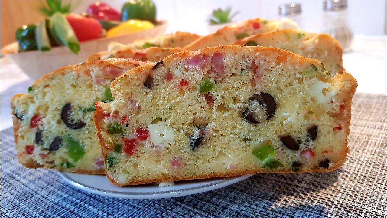Mum's Salami, Olive and Cheese Secret Loaf Recipe - YouTube