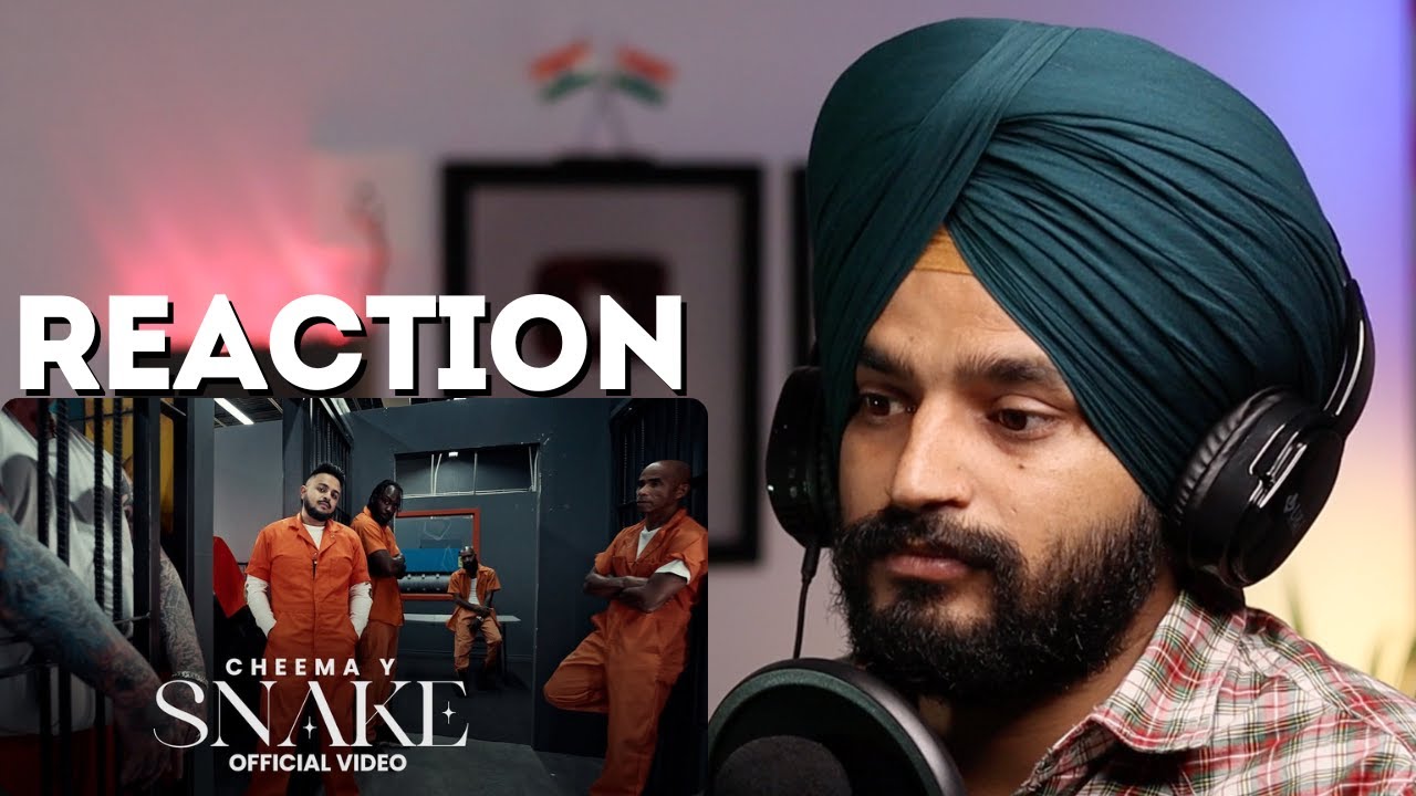 Reaction SNAKE (Official Music Video) Cheema Y | Gur Sidhu | New Punjabi Song 2024 |New Punjabi ...