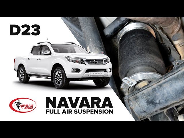 Full Air Suspension Kit to suit Nissan Navara NP300 Dual Cab Coil Rear ...