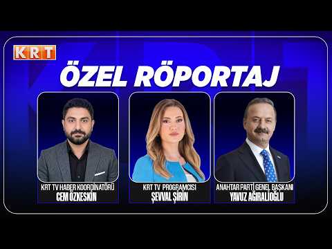#CANLI | Anahtar Parti lideri Yavuz Ağıralioğlu KRT’de! İttifak Senaryoları ve Erken Seçim Masada