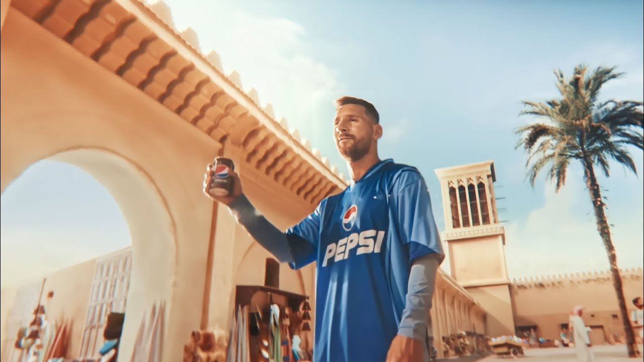 Lionel Messi 2023 The Pepsi Commercial | ft. Lionel Messi, Pogba ...