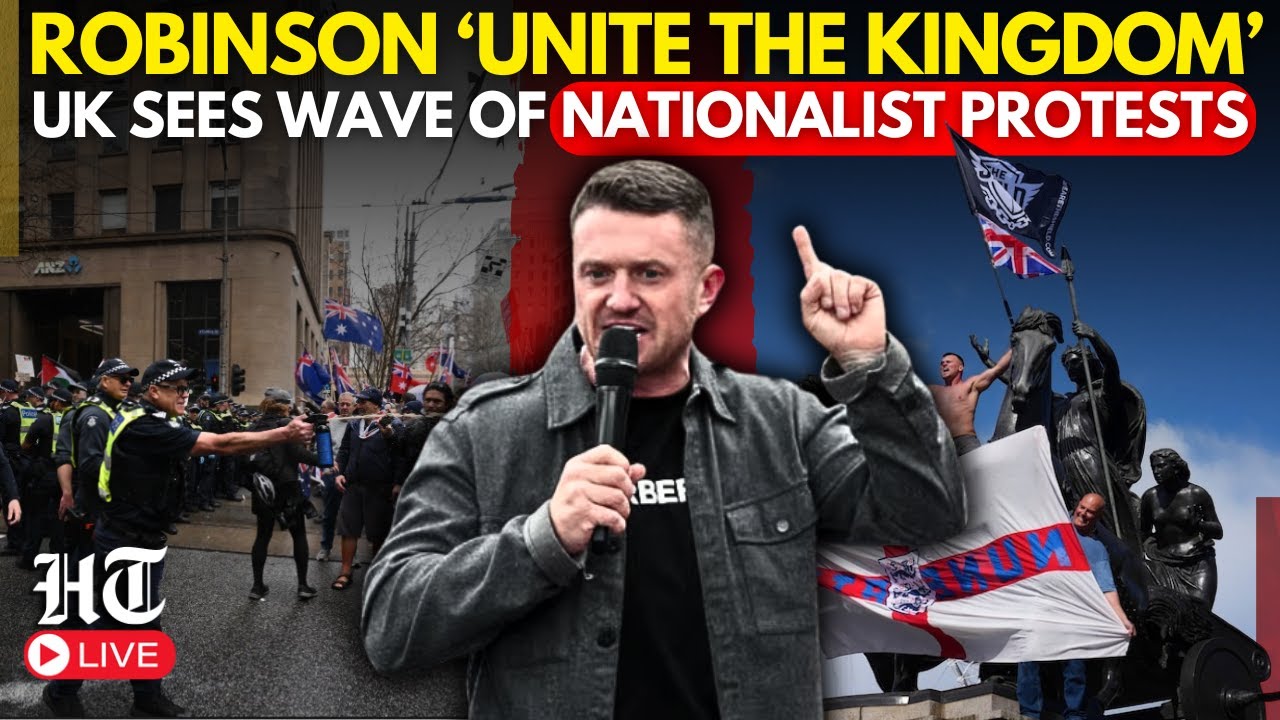 UK's 'Unite The kingdom' Rally LIVE: Supporters Rally Behind Tommy ...