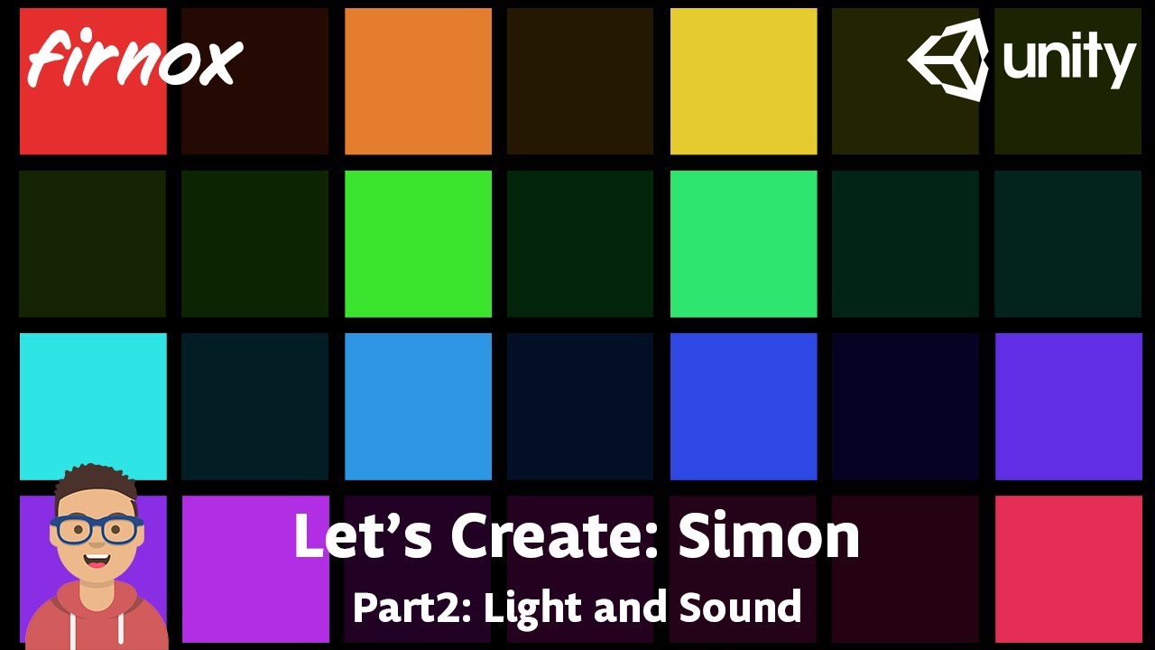 Let's Create: A Simon memory game (Part2: Lights and sound) - YouTube