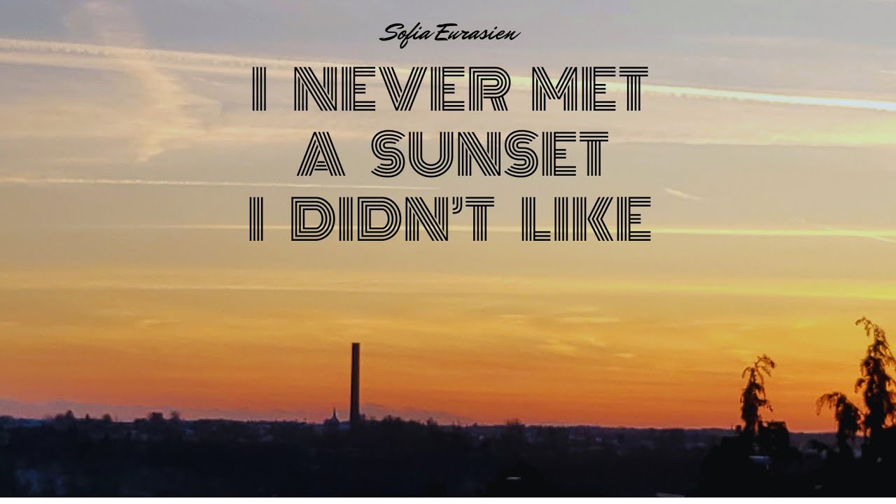 I never met a sunset I didn’t like #sunset #highlights @SofiaEurasien ...