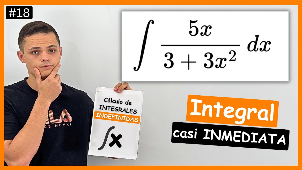 51. INTEGRAL Casi INMEDIATA | Fórmula del Logaritmo Neperiano | Cálculo ...