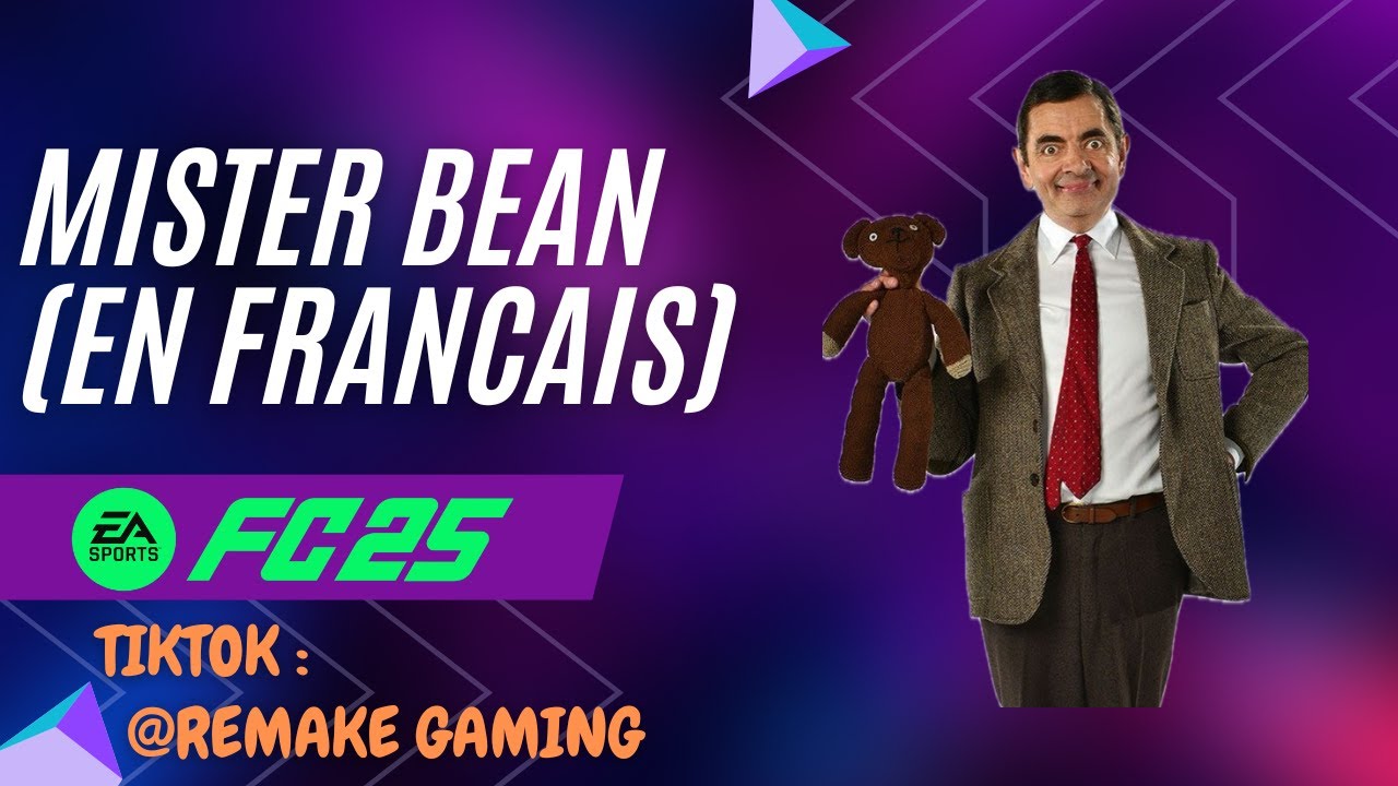 Comment crée MISTER BEAN en français sur FC25 - CREATION VISAGE FC25 EN ...