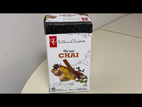 President’s Choice The Chai Tea ☕️ - YouTube