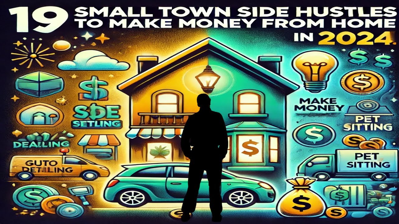 19 Simple Side Hustles to Make Money in a Small Town - YouTube