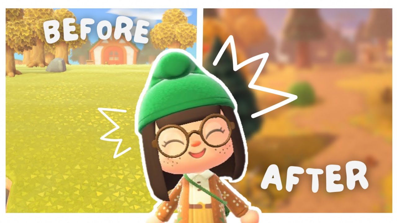 What did I do to my yard? | Olive ACNH - YouTube