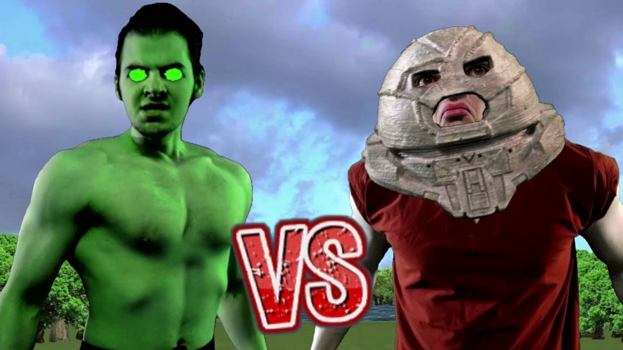 Incredible Hulk VS Juggernaut In Real Life! - YouTube