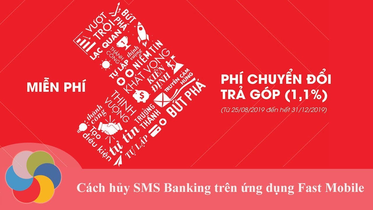 Hướng dẫn hủy SMS Banking trên ứng dụng Fast Mobile của Techcombank ...