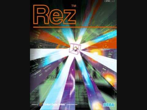 Rez Videogame Music - Level 2 MIST- Protocol Rain - YouTube