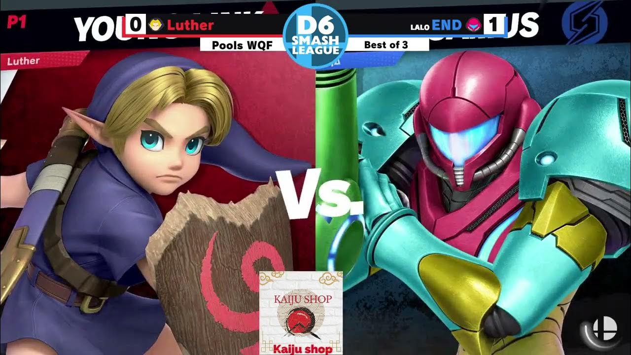 BSG | END (Samus) VS Luther (Young Link) Pool 1 - WQF | D6 Smash League 4 - YouTube