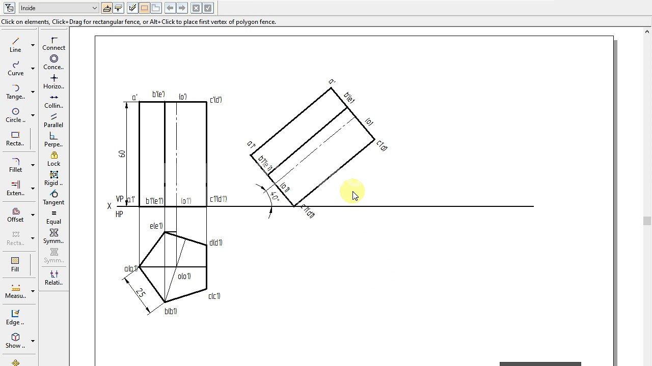 Orthographic Projection of Solids(2) - YouTube