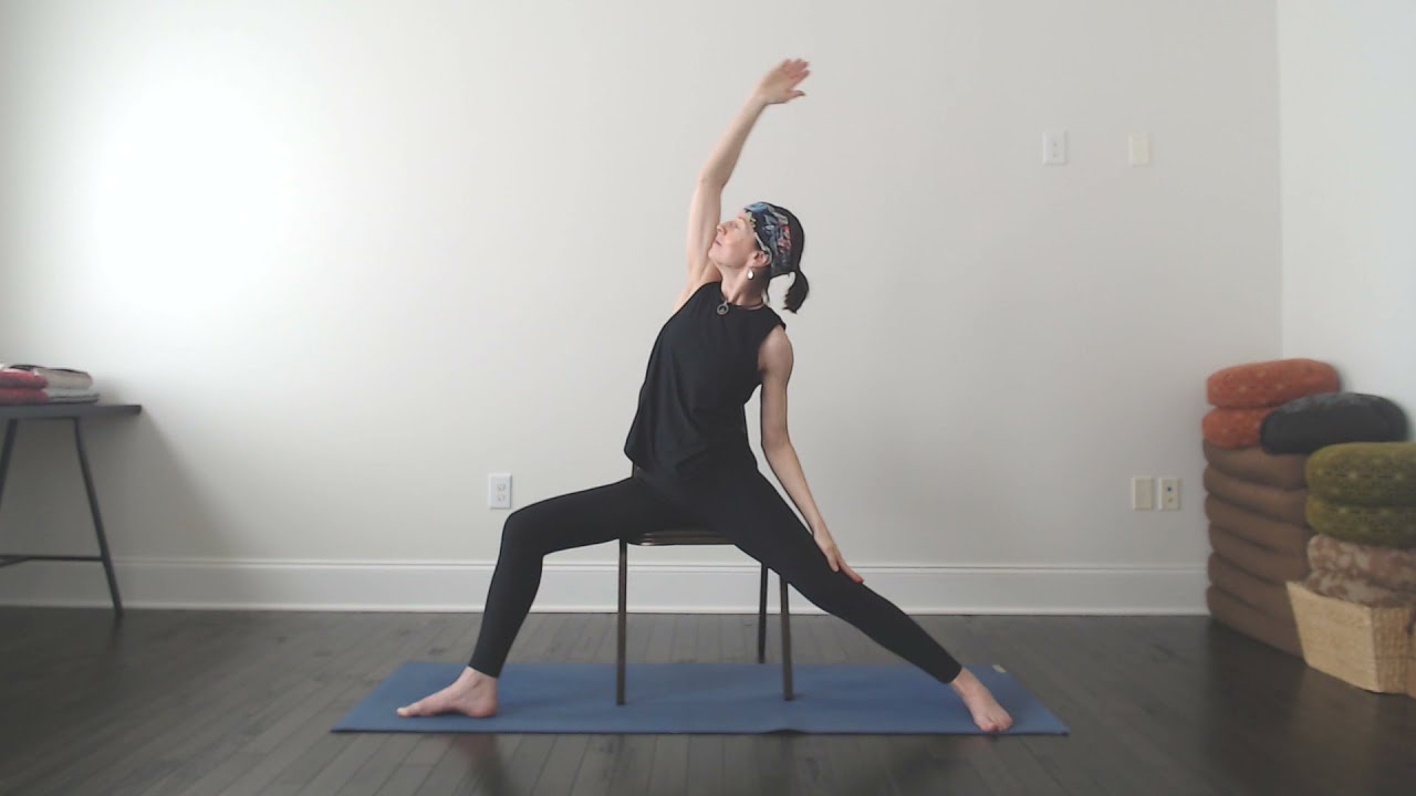 Chair Yoga with Vicki #3 - YouTube
